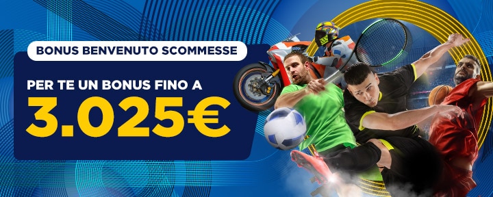 Bonus Benvenuto Scommesse